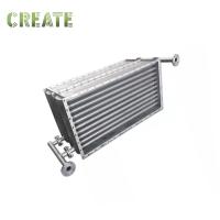 China 220V Water Cooling Evaporator Fin Tube Louvered Fin Heat Exchanger for sale
