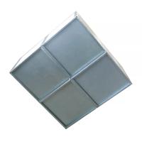 China Titanium Air To Water Condenser 200mm  Finned Tube Cross Flow Heat Exchanger for sale