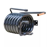 China Custom Coaxial Coil Heat Exchanger Titanium Twisted Smooth Tube Heat Exchanger for sale