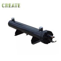 China Hotels Vertical Shell And Tube Heat Exchanger Condenser For Hot Water Supply for sale