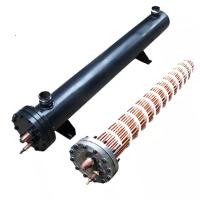 China Hotels Vertical Shell And Tube Heat Exchanger Condenser For Hot Water Supply for sale