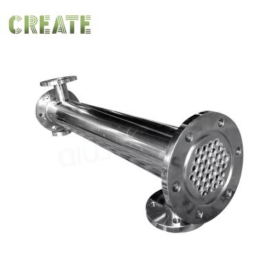 China Industrial Sanitary Shell And Tube Heat Exchanger Stainless Steel 200Kw CE for sale