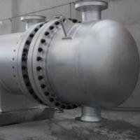 China Industrial Shell And Tube Heat Exchanger Water Air Refrigeration Titanium 2.5kw for sale