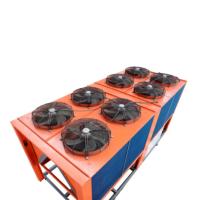 China Hotels Air Cooled Screw Chiller Industrial Screw Compressor Chiller ASME for sale