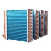 China Copper Finned Tube Coil Heat Exchangers / Air Cooler Heat Exchanger ASME for sale