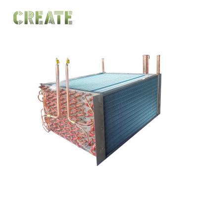 China 200mm Finned Heat Exchanger D1 Aluminum Tube Fin Heat Exchanger for sale