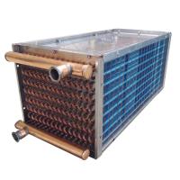 China 200mm Finned Heat Exchanger D1 Aluminum Tube Fin Heat Exchanger for sale