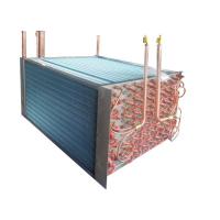 China 200mm Finned Heat Exchanger D1 Aluminum Tube Fin Heat Exchanger for sale