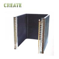 China L/U Type Micro Channel Finned Heat Exchanger 40mm Height ASME for sale