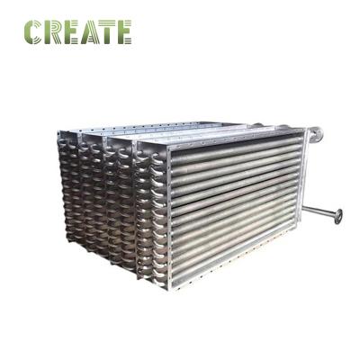 China 200mm Water Air Heat Exchanger 50HZ Aluminum Fin Tube Condenser for sale