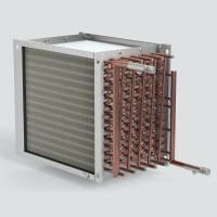 China 200mm Water Air Heat Exchanger 50HZ Aluminum Fin Tube Condenser for sale