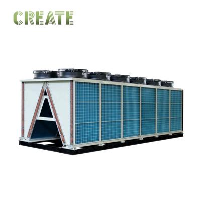 China 140kw Water Cooled / Air Cooled Screw Chiller Aluminum For Blow Molding for sale