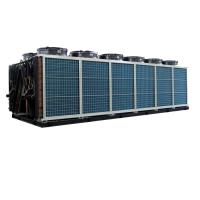 China 140kw Water Cooled / Air Cooled Screw Chiller Aluminum For Blow Molding for sale