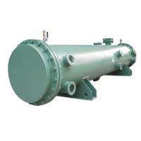 China Nickel Copper Shell Tube Water Cooling Condenser Anti Corrosion Stainless Steel for sale