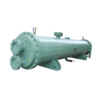 China Nickel Copper Shell Tube Water Cooling Condenser Anti Corrosion Stainless Steel for sale