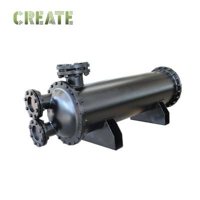 China Hotels Water Cooled Condenser Titanium Heat Exchanger Refrigeration ISO for sale