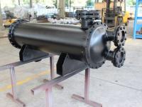 China Hotels Water Cooled Condenser Titanium Heat Exchanger Refrigeration ISO for sale