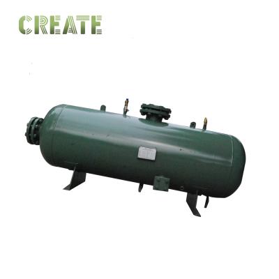 China Farms Horizontal Oil Separator Suction Accumulator Liquid Receiver Refrigeration for sale