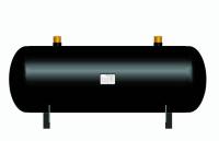China Farms Horizontal Oil Separator Suction Accumulator Liquid Receiver Refrigeration for sale