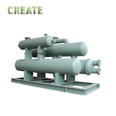 China Titanium Shell And Tube Heat Exchanger / Water Cooled Condenser ISO for sale