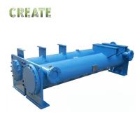 China Aluminum Brass Water Cooling Condenser Shell And Tube 220v Power for sale