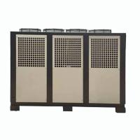 China Industrial Finned Air Cooled Screw Chiller Heat Pump With Low Consumption for sale