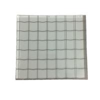 China Direct Sale 5-8mm Diamond Grid Wire Laminated Glass, Shatterproof & Impact Resistant for sale