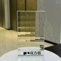 China Custom Tinted Solid/Hollow Patterned Glass for Hotels & Villas for sale