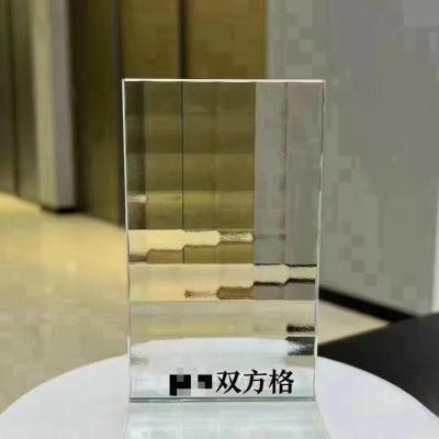 China Custom Tinted Solid/Hollow Patterned Glass for Hotels & Villas for sale