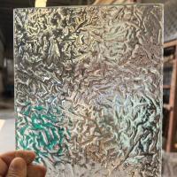 China Best-selling 5/8/10/12mm Clear Tempered Fused Glass with Patterns & Textures for sale