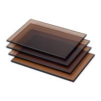 China 5-10mm Golden/Bronze Tinted Tempered Glass | 3C Certified, for Bathroom & Curtain Wall for sale