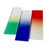 China 6.38-10.38mm Custom Color Gradient Glass | Building Decoration Use for sale