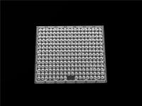 China Custom 3535 LED Stadium Lights Lens 9 Degree Beam Angle 342.6mm x 288.1mm PC Material for sale