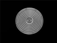 China XH0660D-20812-JYQAA LED High Bay Lens 60° Beam Angle 206.4mm PC Material for SMD3030/2835 Series for sale