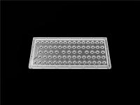China XH-BAA70TYPE5 4 Pieces 3030 Integration 70 in 1 LED Optics Lenses TP5 for Street Lamp for sale