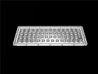 China XH56TYPE3 320124JY BAA Four 3030 Integrated 56 In 1 Street Lamp Lens TP3 PC 90% Transmittance for sale