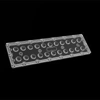 China TYPE5 High Durability LED Street Light Lens SMD7070 22IN1 L304.5xW87.5xH8.6mm for Parking Lot for sale