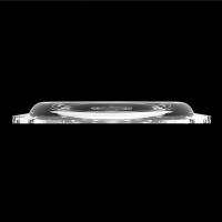 China PC 90 Degree 2 Ring LED Street Light Lens With Excellent Light Distribution for sale