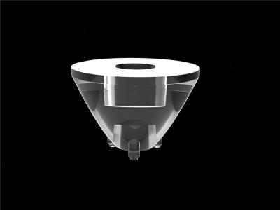 China 35×23.3mm PMMA LED Lens with IP66 Waterproof Rating and ≥1000H Aging Test for sale