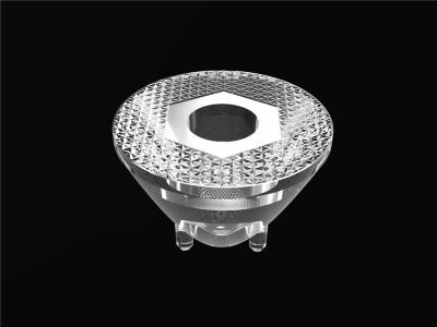 China 35×23.3mm IP66 Waterproof PMMA LED Lens with Multiple Beam Angles (3.8°-15°) for Uniform Light Distribution for sale