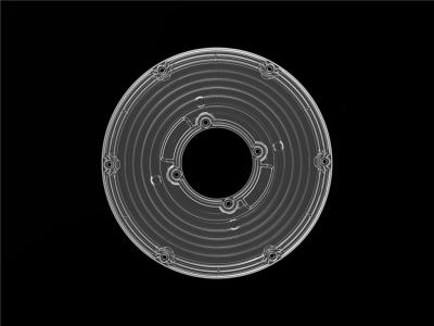 China Round Shape IP66 Led Optics Lenses -40c- 120c Temperature Resistant for sale