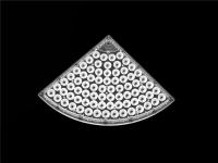 China 76IN1 LED Stadium Lens 25 Degree Beam Angle IP66 Waterproof for 200W-800W Sports Lighting for sale