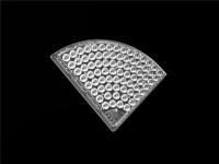 China 76IN1 LED Stadium Lens 25 Degree Beam Angle IP66 Waterproof for 200W-800W Sports Lighting for sale