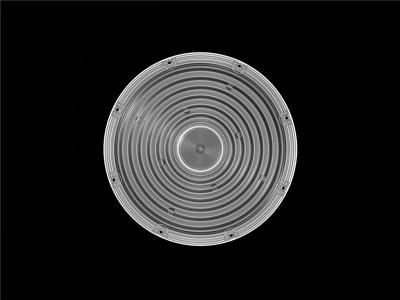 China White LED High Bay Lens With High Power Efficiency And 206mm Diameter for sale