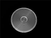 China White LED High Bay Lens With High Power Efficiency And 206mm Diameter for sale