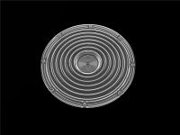 China White LED High Bay Lens With High Power Efficiency And 206mm Diameter for sale