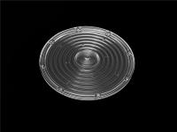 China White LED High Bay Lens With High Power Efficiency And 206mm Diameter for sale