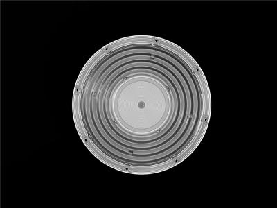 China White UFO LED High Bay 206mm Lens Accessory Gasket Heat Sink 3000K-6500K for sale
