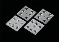 China 5050 SMD LED Lens 6-in-1 Kit with 90° Beam Angle and 93% Transmittance for Street Lighting for sale