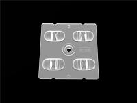 China 4IN1 50×50mm LED Street Lighting Module with 80×160 Degree Beam Angle for Municipal Applications for sale